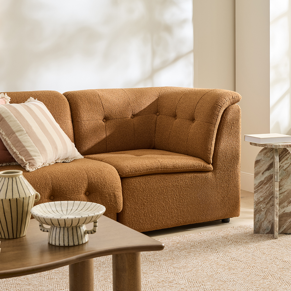 Moses Spice Corner Modular Lounge Chair | Adairs