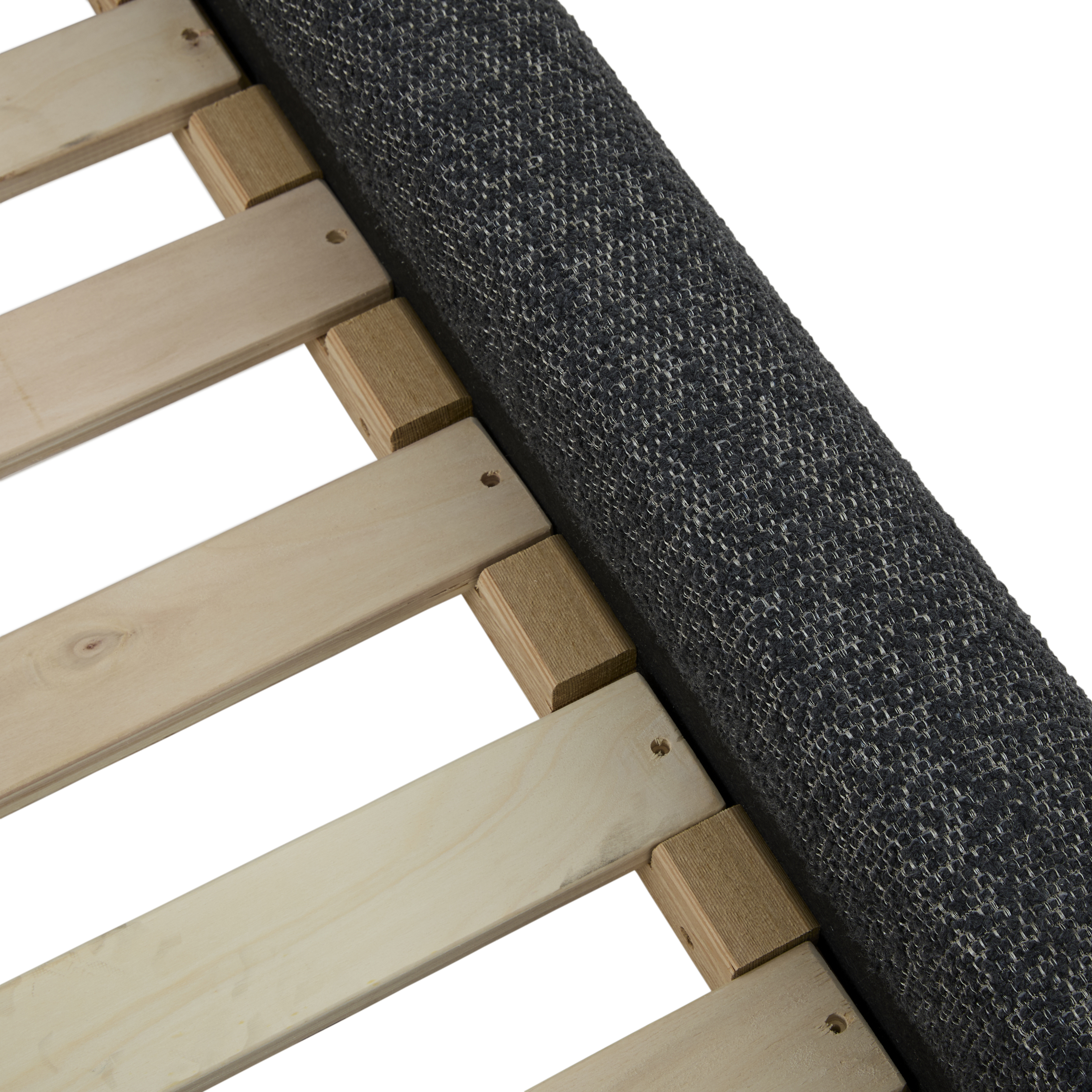 Zeus Black Full Bed | Adairs