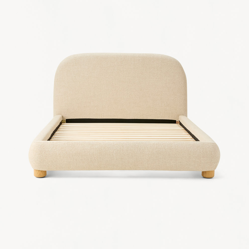 Zeus Sand Full Bed | Adairs