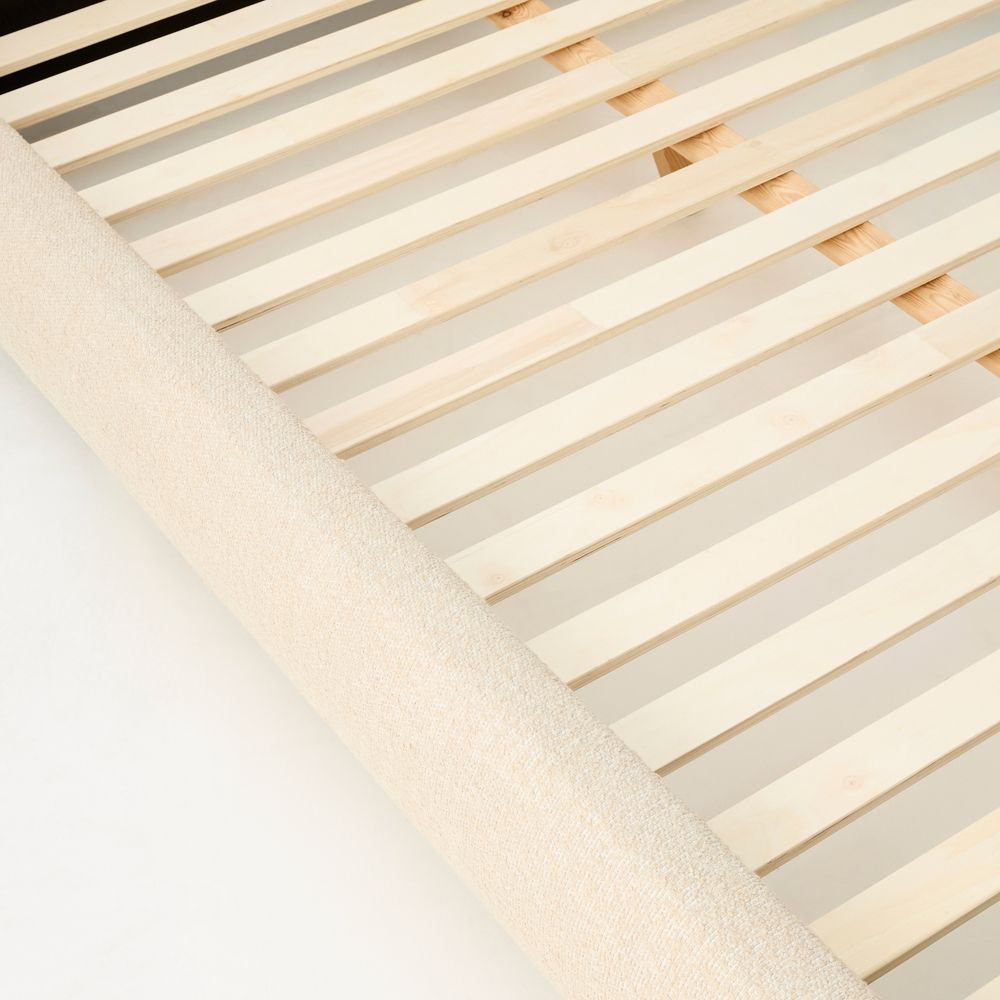 Zeus Sand Full Bed | Adairs