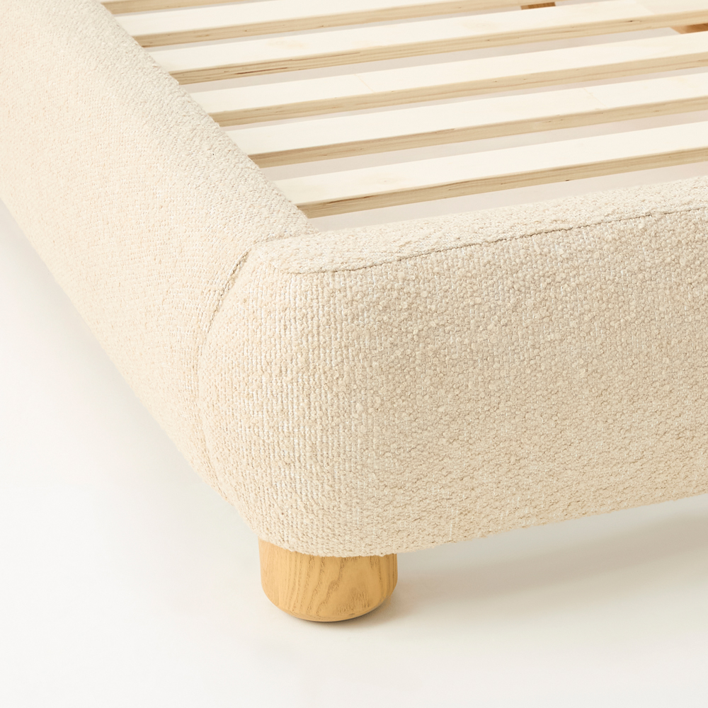 Zeus Sand Full Bed | Adairs