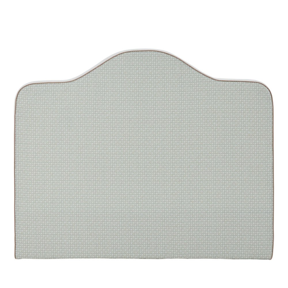 Cliveden Natural, Hazelnut & Hyde Print Reversible Bedhead | Adairs