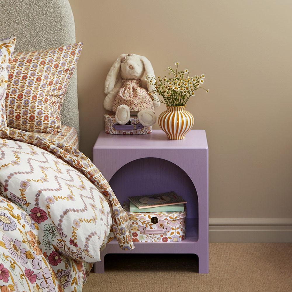Adairs Kids - Archie Lilac Side Table | Adairs