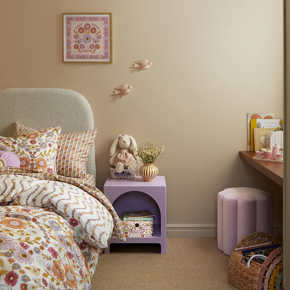 Adairs Kids - Archie Lilac Side Table | Adairs