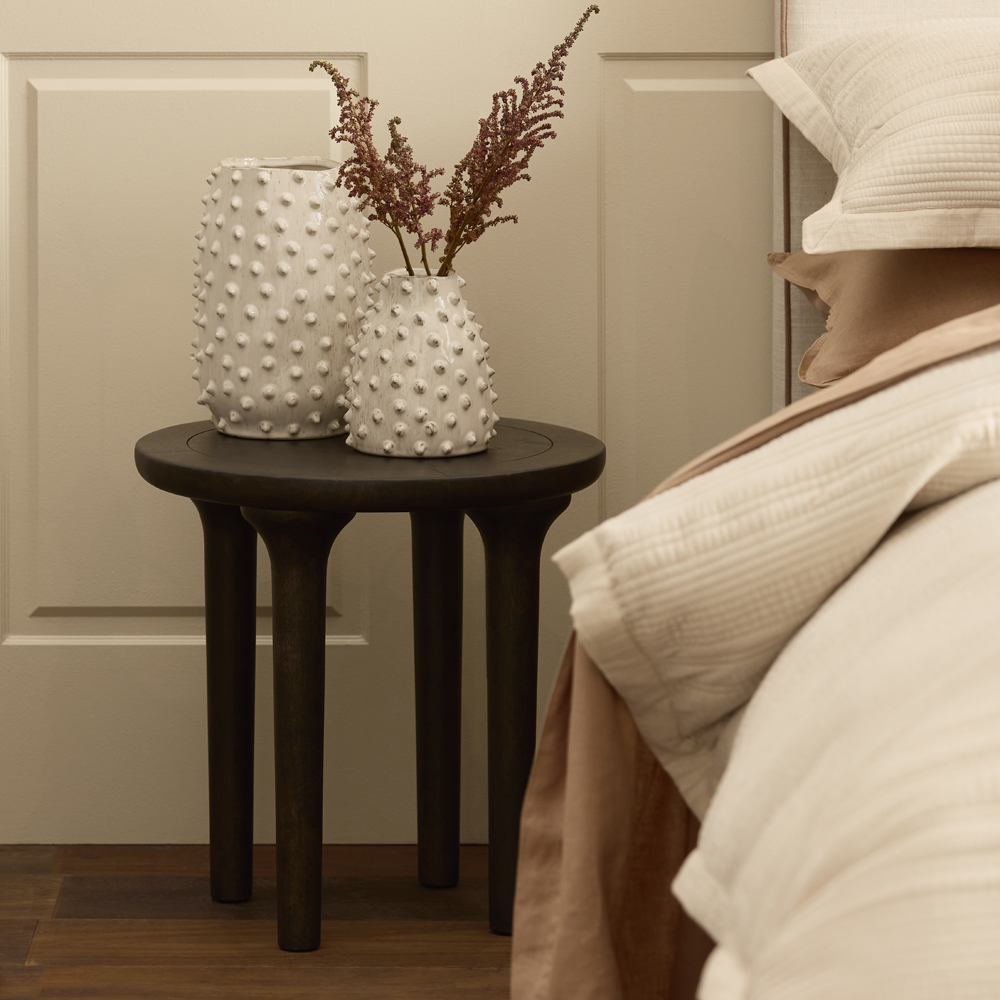 Nelly Smokey Black Coffee Table | Adairs