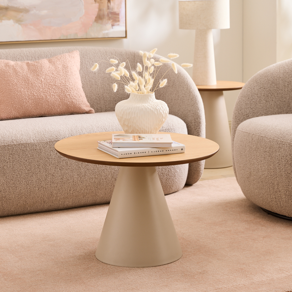 Kiel Oak & Dune Coffee Table | Adairs
