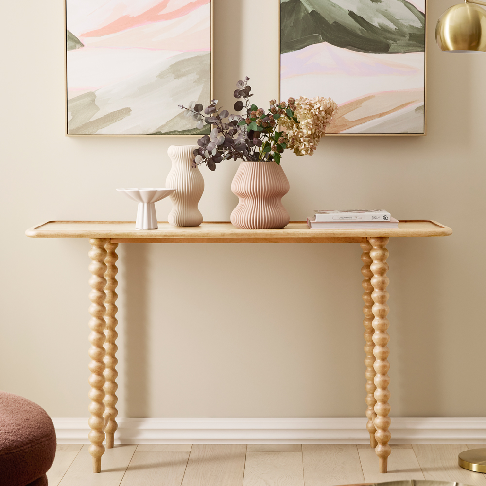 Vintage Mango Natural Console | Adairs