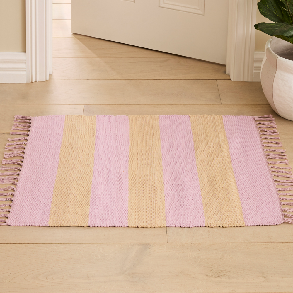 Seville Purple Haze Stripe Indoor Mat | Adairs
