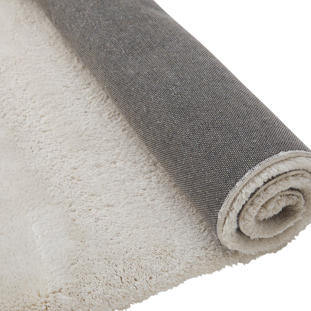 Luxury Natural Marle Shag Pile Rug | Adairs