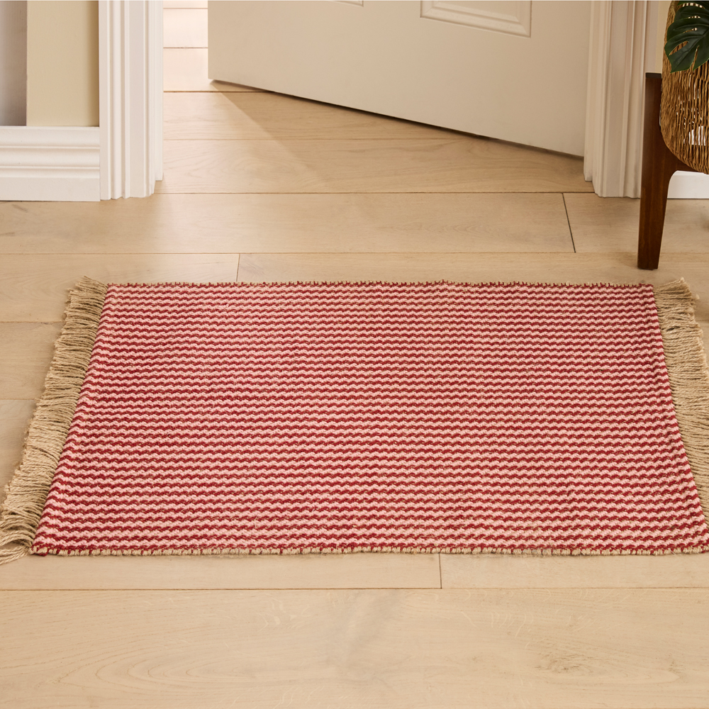 Huxley Pink Indoor Mat | Adairs