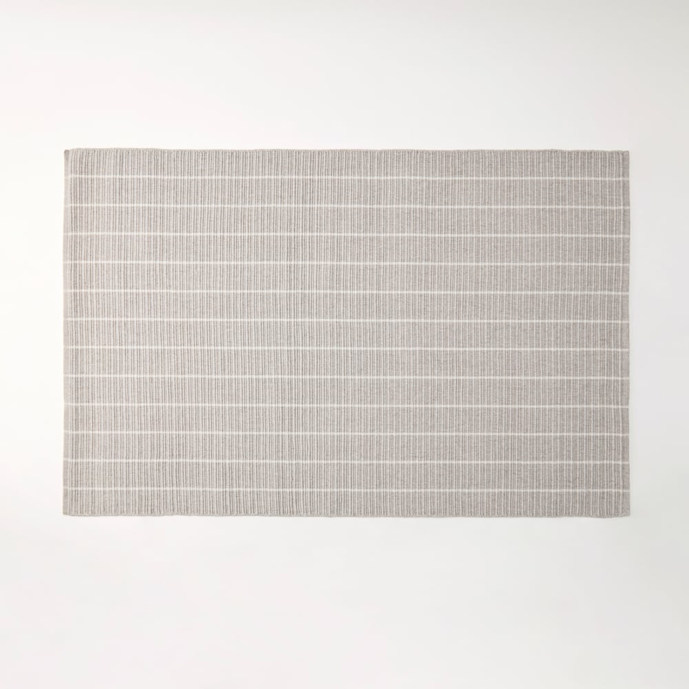 Perth Natural Stripe Rug | Adairs