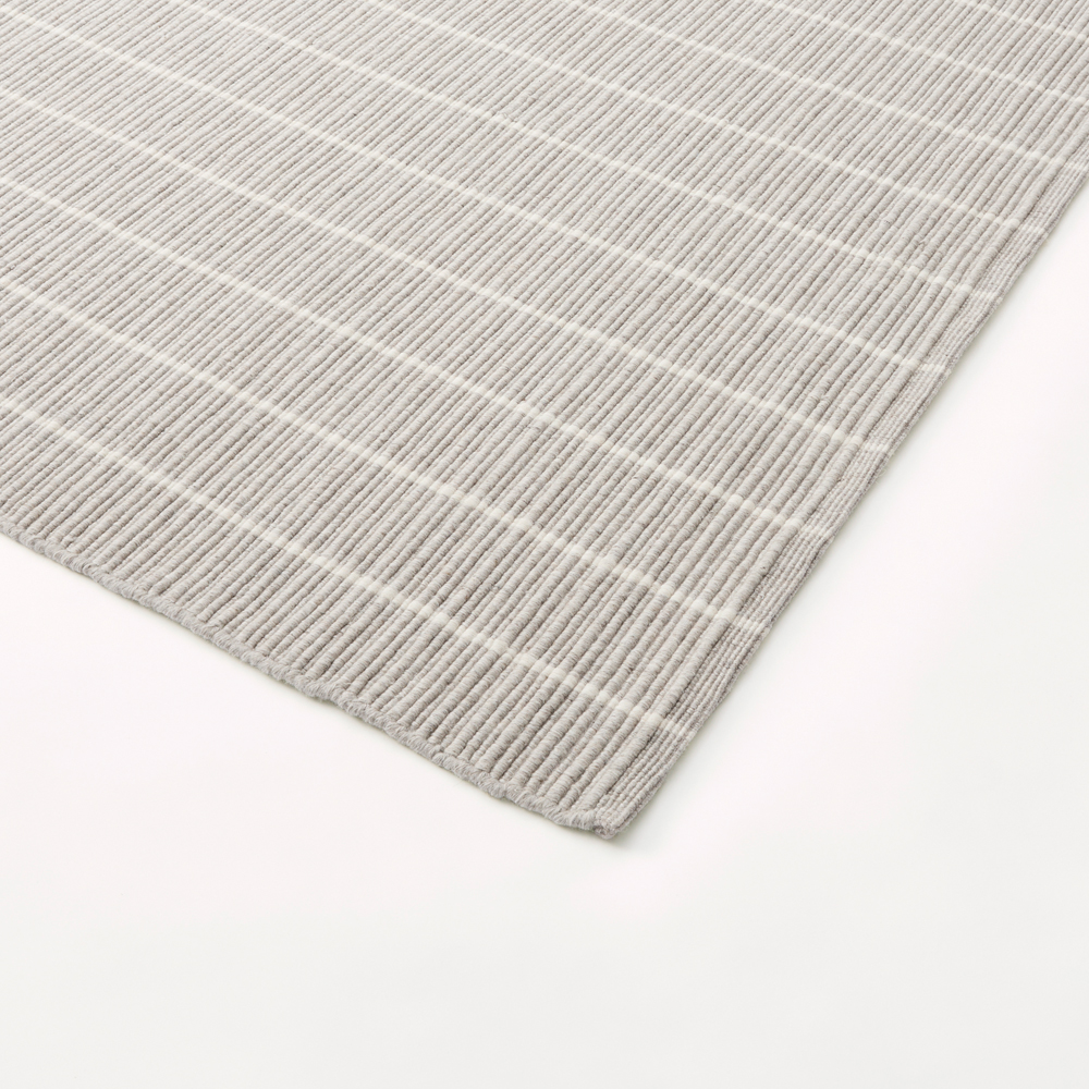Perth Natural Stripe Rug | Adairs