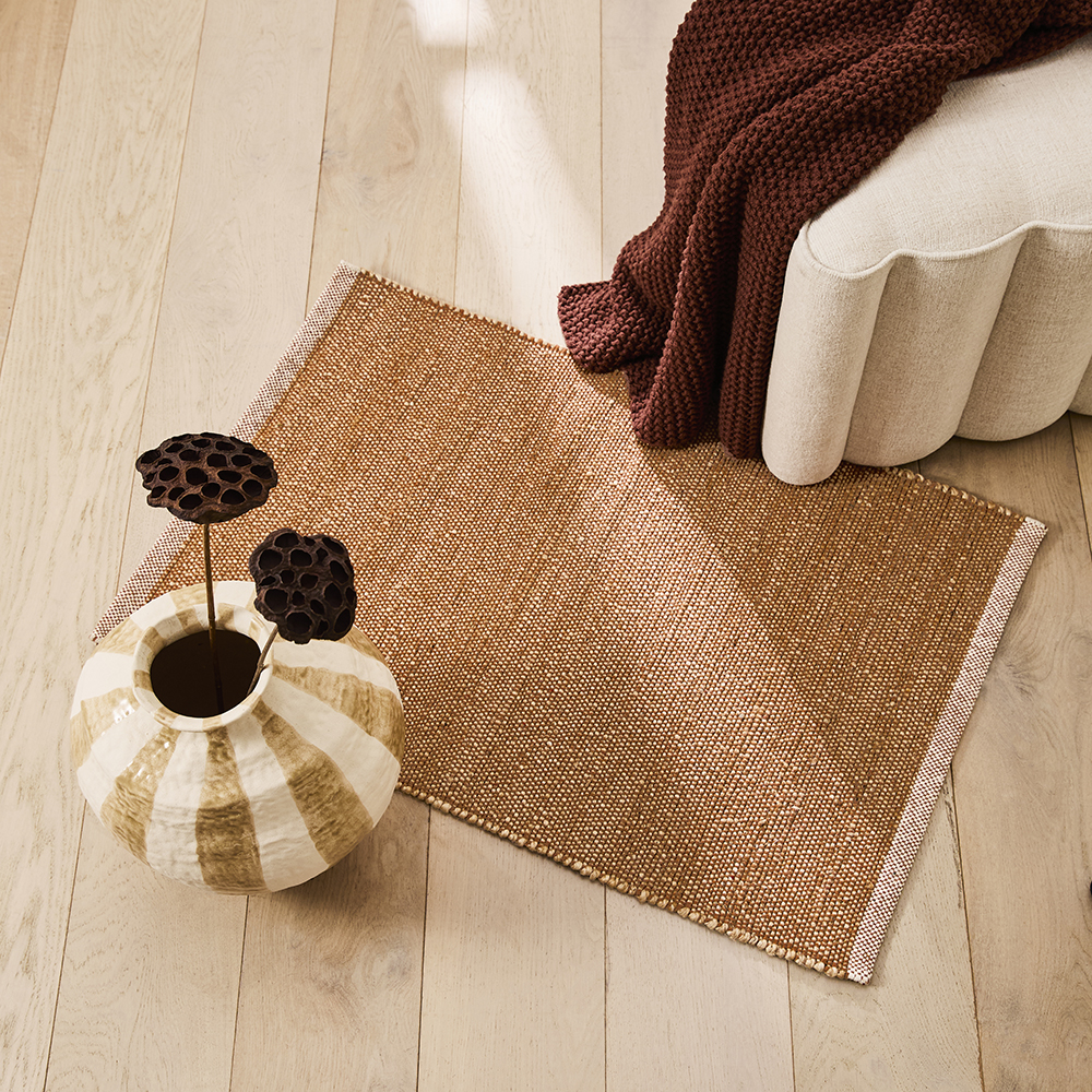 Cadelle Rust Indoor Mat | Adairs