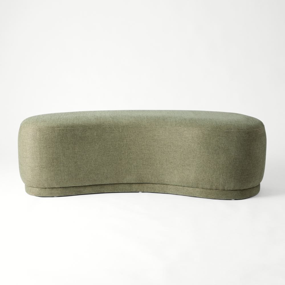 Kidney Sage Bench Seat | Adairs