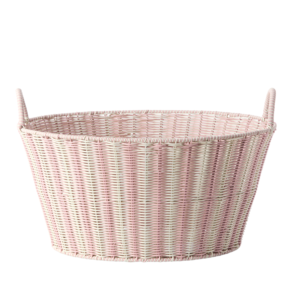 Rye Pink Wash Basket | Adairs