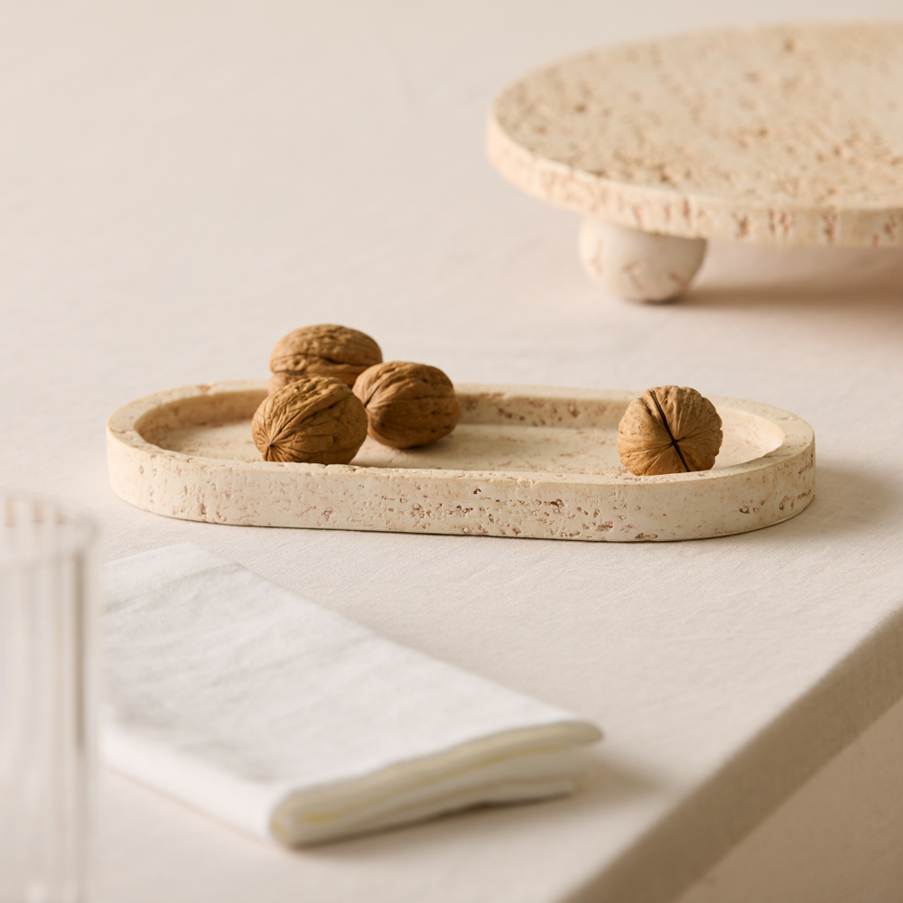 Lago Natural Oval Trinket Dish | Adairs
