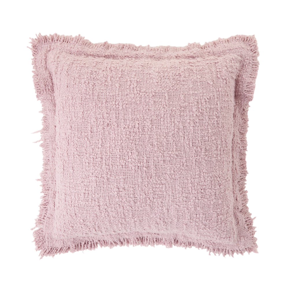 Leiden Violet Ice Boucle Cushion | Adairs