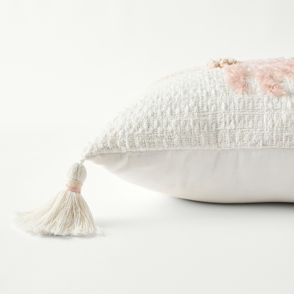 Falls Palm Pink Cushion | Adairs
