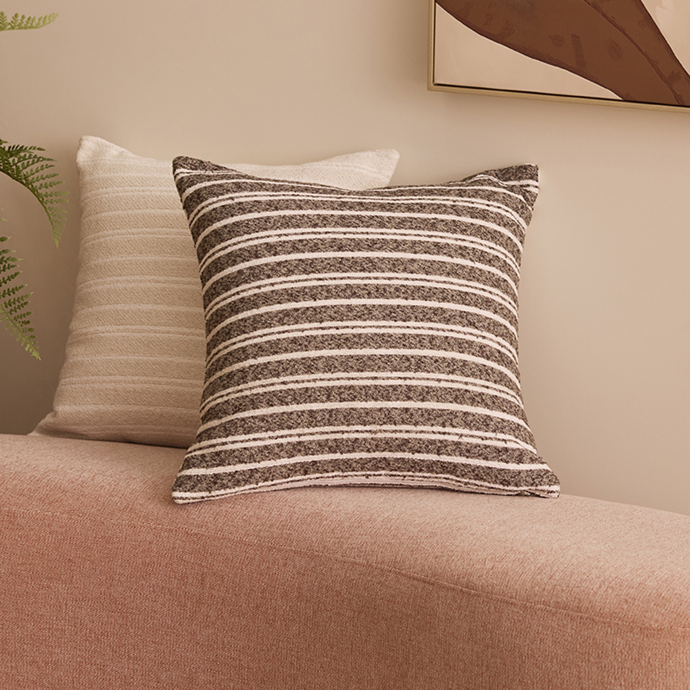 Brooke Shadow Boucle Cushion | Adairs