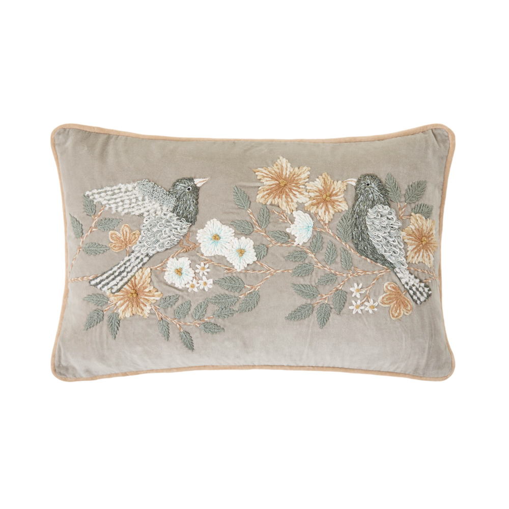 Alfie Grey Cushion | Adairs
