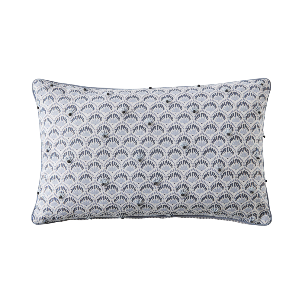 Elwood Blue Cushion | Adairs