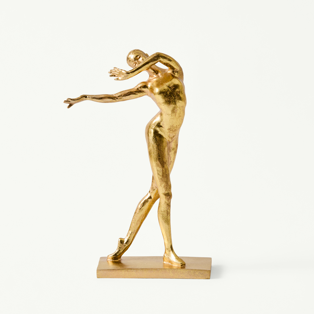 Grace Gold Dancer Statue | Adairs