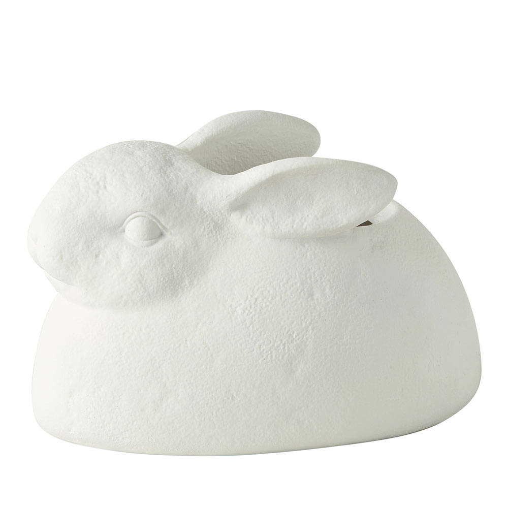 Rabbit White Planter | Adairs
