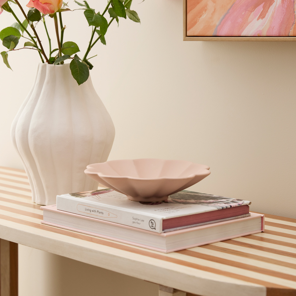 Trivoli Dusty Pink Trinket Dish | Adairs