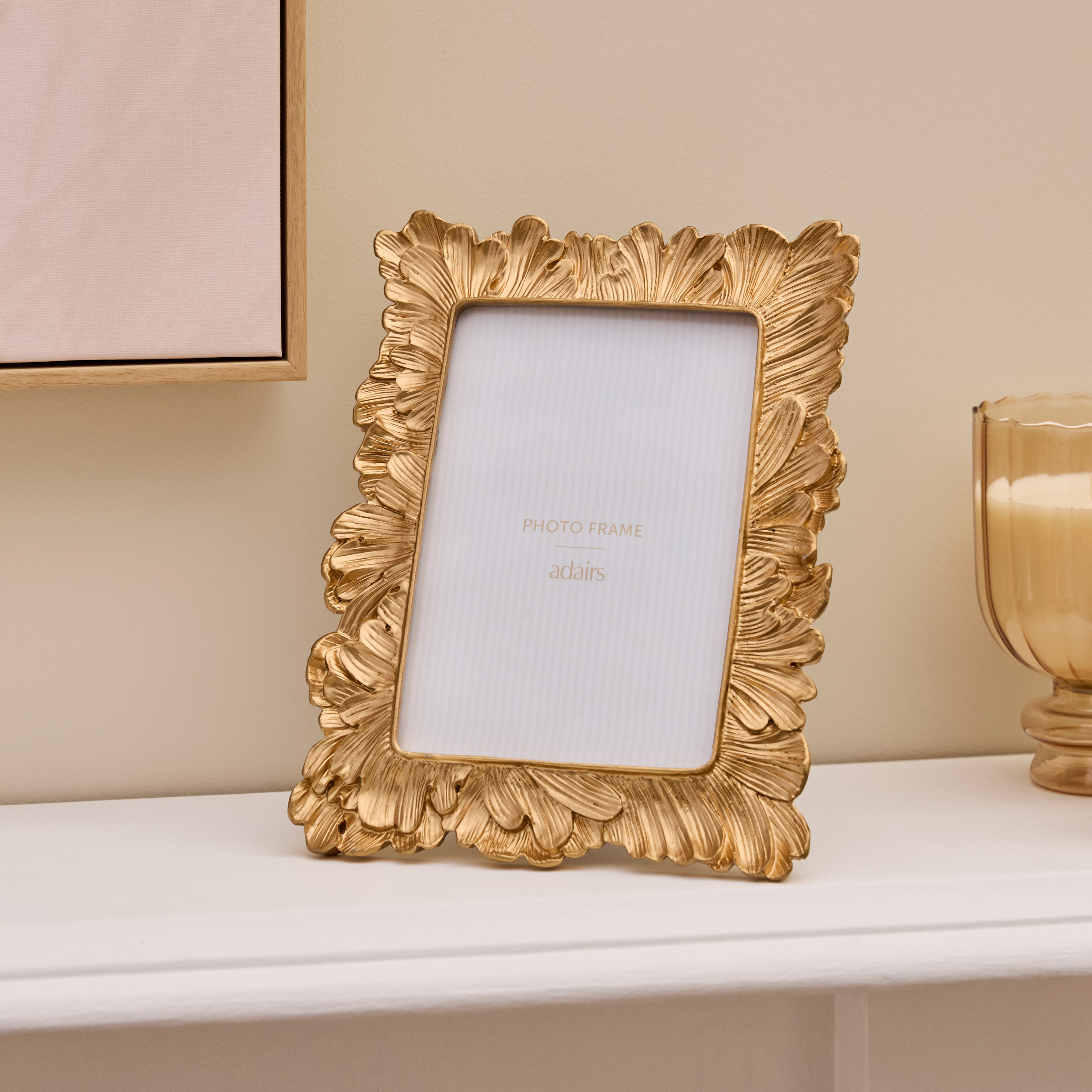 Versailles Gold Portrait Frame | Adairs