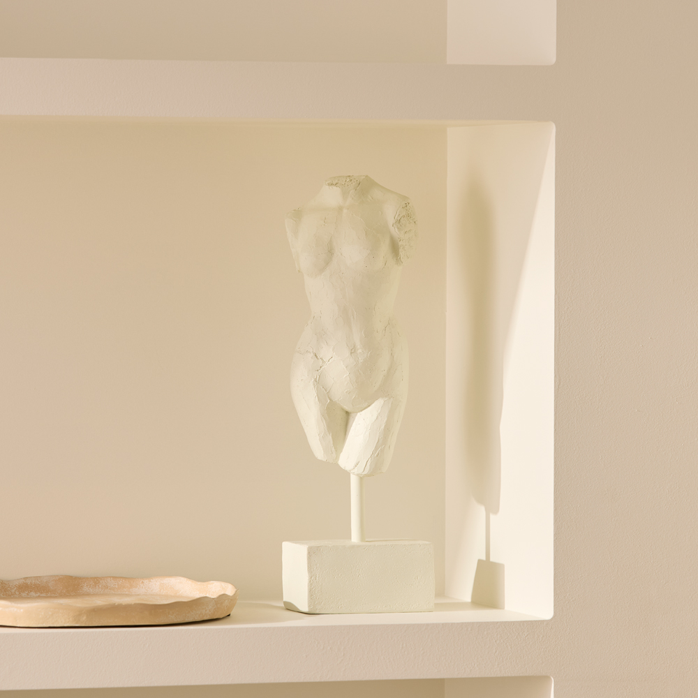 Torso Off White Statue | Adairs