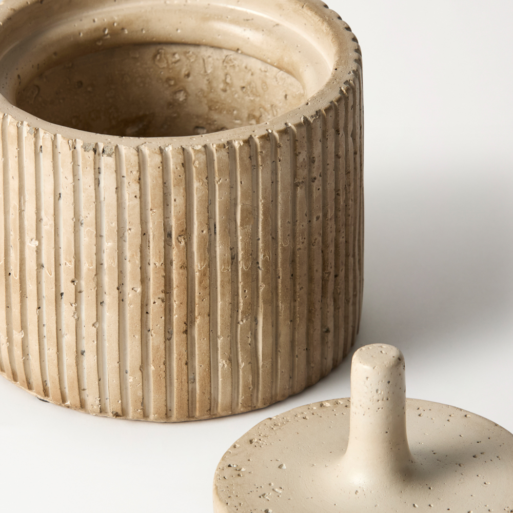 Liros Natural Medium Canister | Adairs