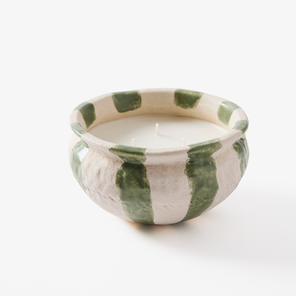 Santorini Amber & Oak Candle 300g | Adairs