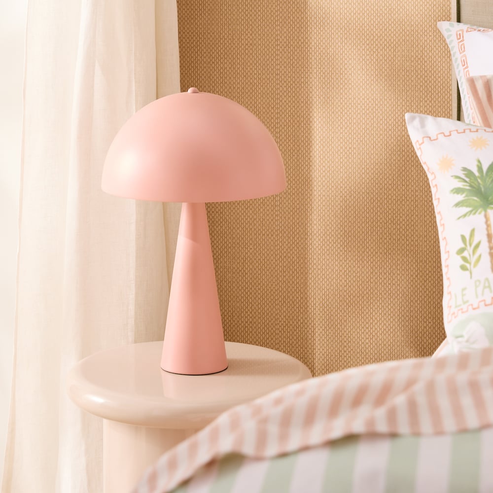 Porcini Rose Pink Table Light | Adairs