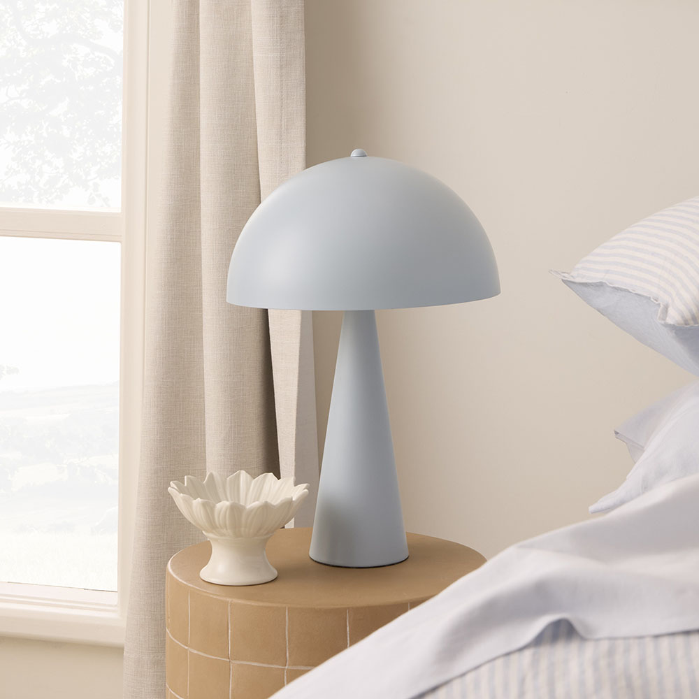 Porcini Sky Blue Table Light | Adairs