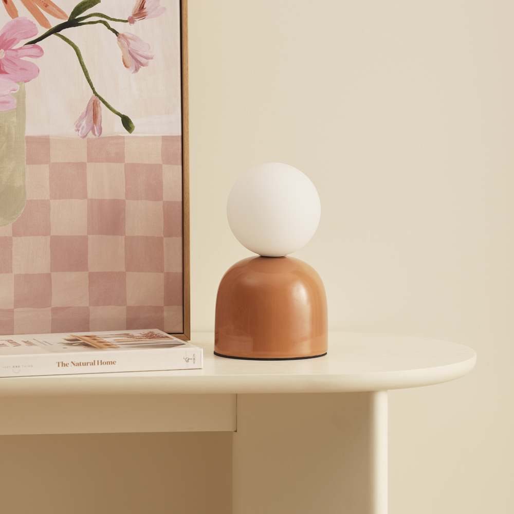 Clapton Hazelnut Table Light | Adairs