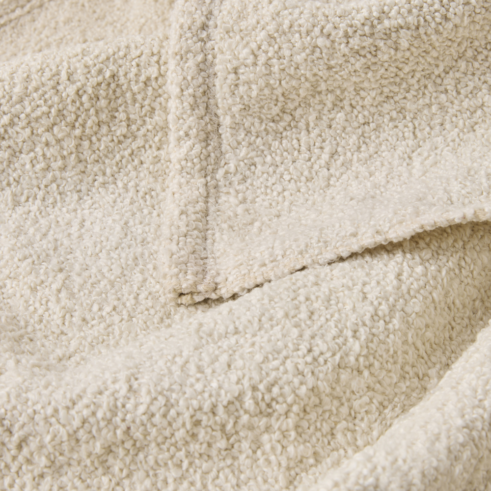 Natural Boucle Throw | Adairs