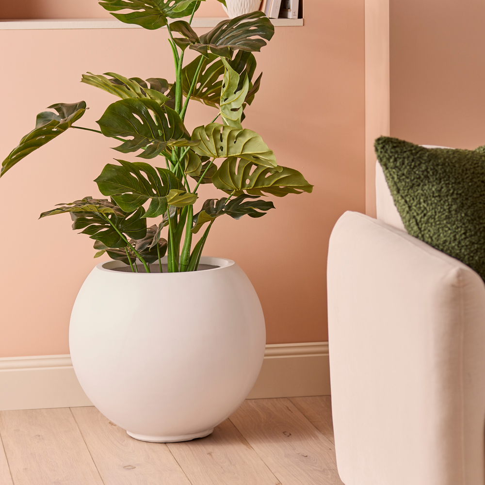 Santos Off White Large Pot | Adairs