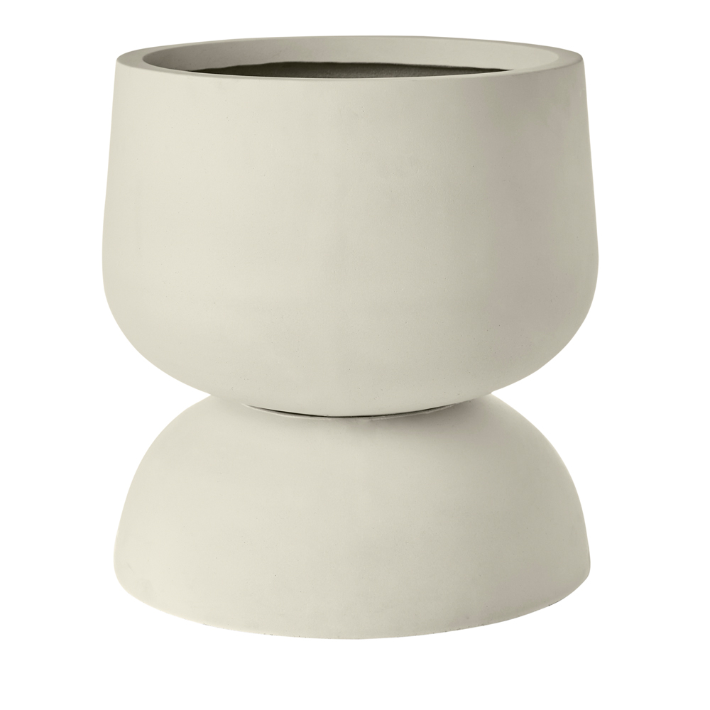 Bondi Warm White Large Pot | Adairs