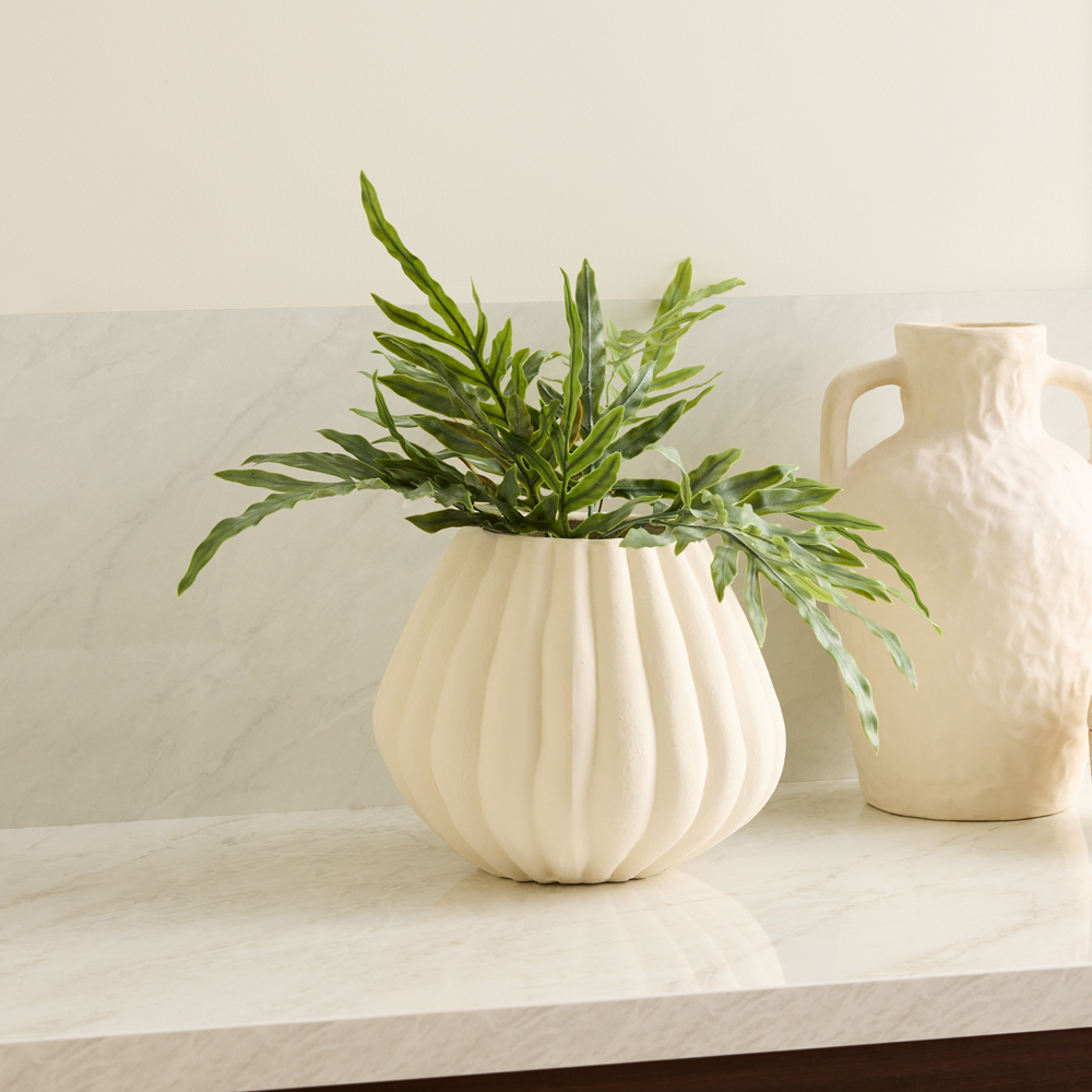 Orb White Pot | Adairs