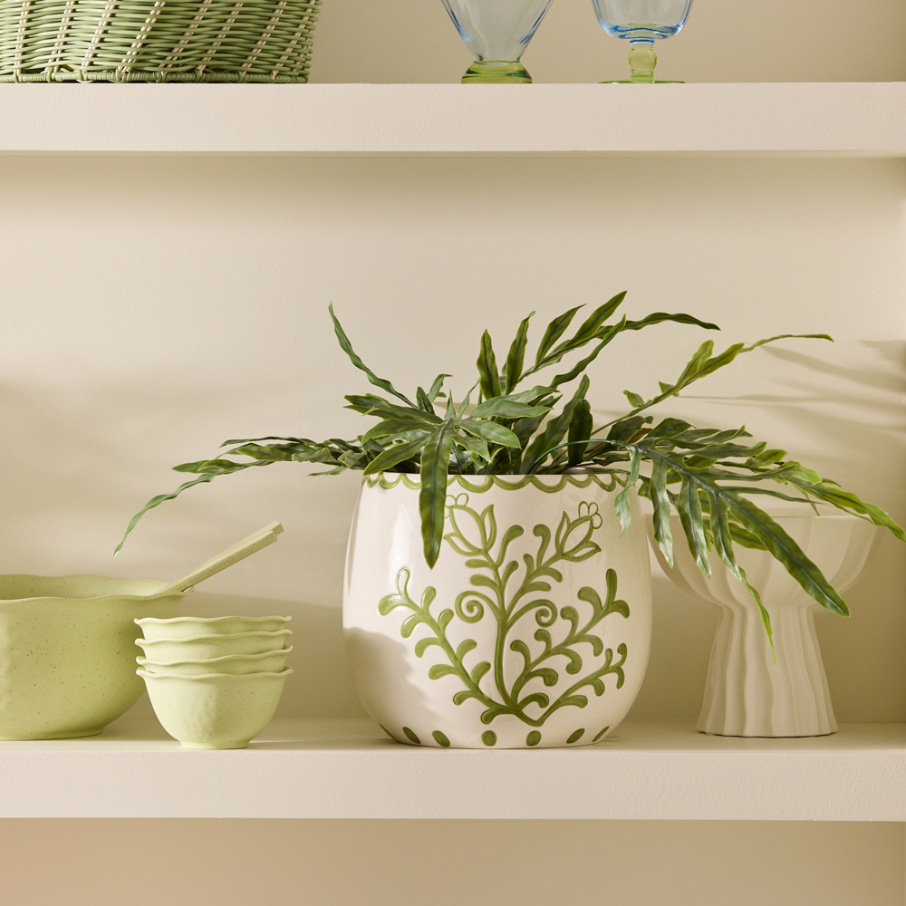 Bijou Green Pot | Adairs