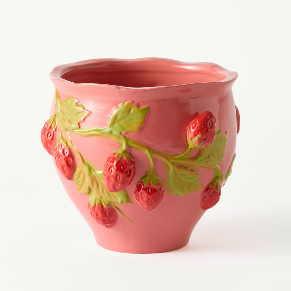 Strawberry Pink Vine Pot | Adairs