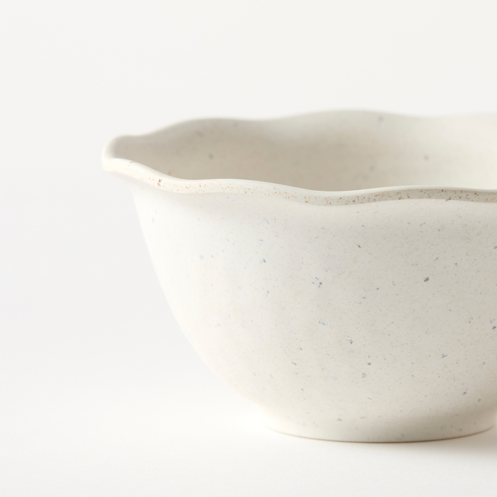 Catalina Ivory Bamboo Small Bowl Set of 4 | Adairs