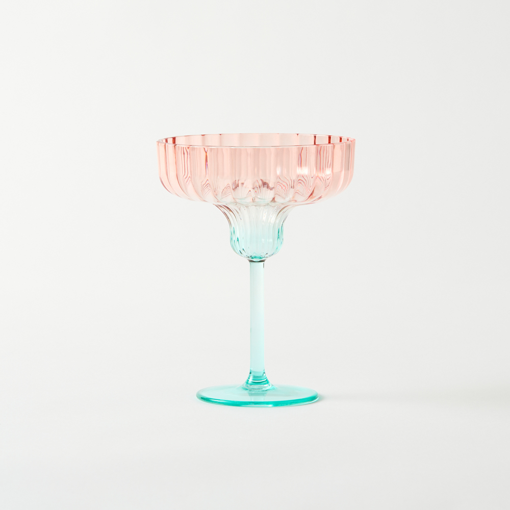 Positano Blue & Pink Cocktail Drinkware | Adairs