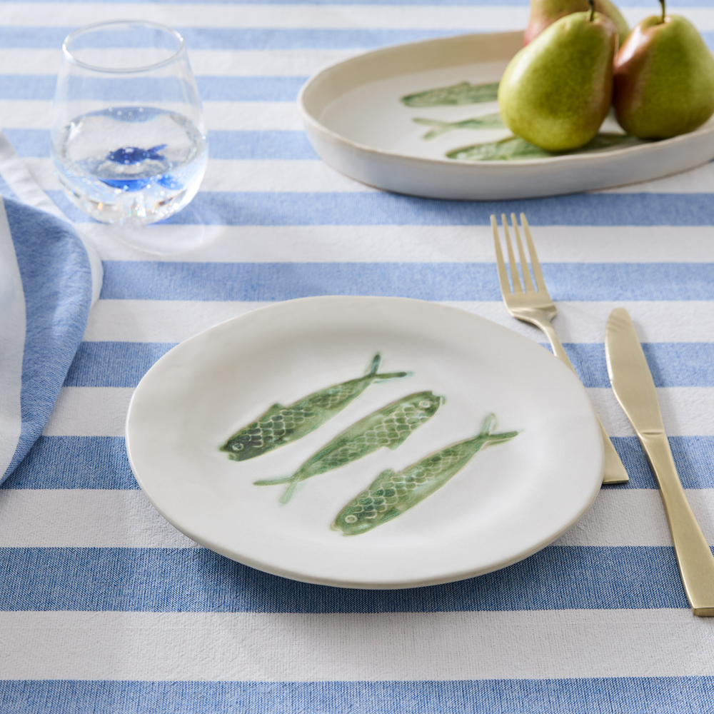 Marine Life Fish Side Plate | Adairs