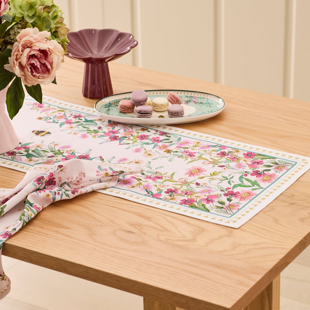Bee Pink Table Runner | Adairs