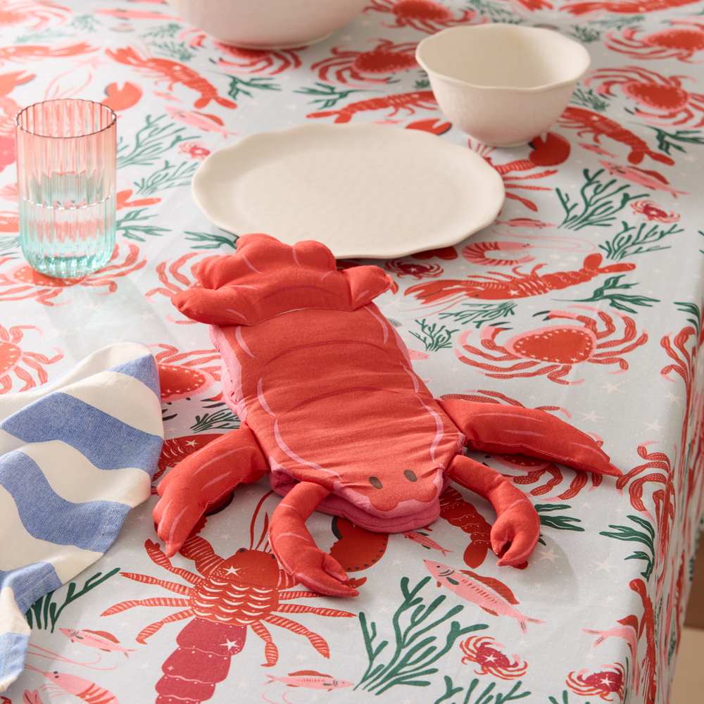 La Mer Red Oven Mitt Pack of 2 | Adairs