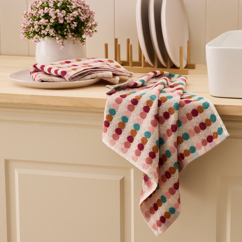 Gigi Berry Tea Towel Pack of 2 | Adairs