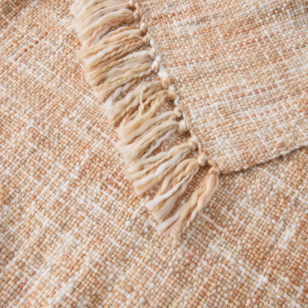 Burleigh Natural Boucle Throw | Adairs