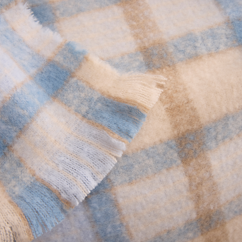 Michigan Flinders Check Blanket | Adairs
