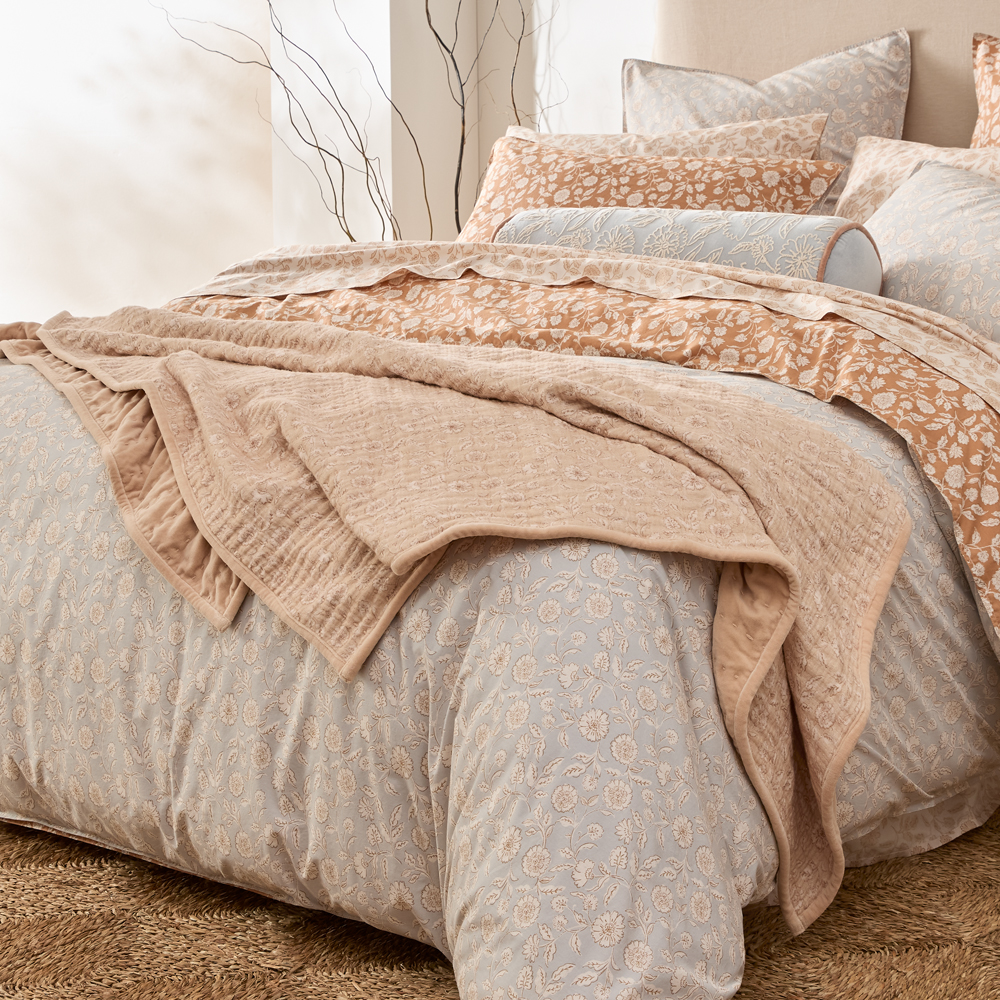 Aasha Tobacco Throw | Adairs